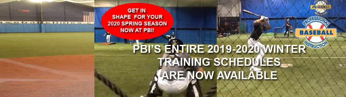 Winter Training Programs At PBI – Professional Baseball Instruction
