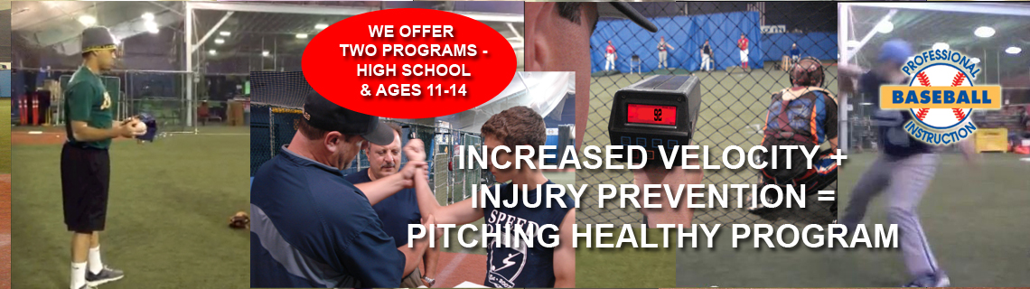 Pitching Healthy Program – Professional Baseball Instruction